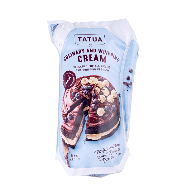 Tatua Culinary Whipping Cream 38% 1kg – Qra @ The Five